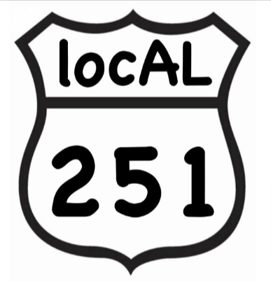 Decal - Alabama 251 LocAL – American locAL