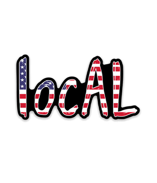 Decal - locAL Flag Logo – American locAL